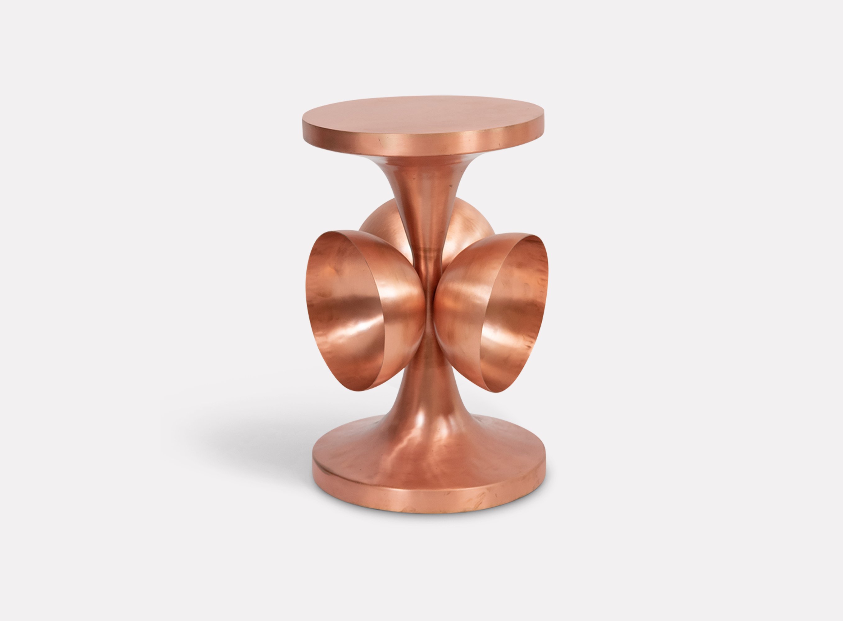 Damroo Copper Stool by Atelier Ashiesh Shah | Curio